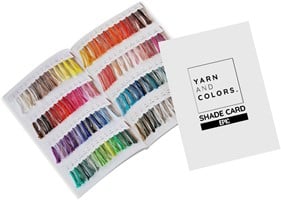 Epic shade card Yarn and Colors